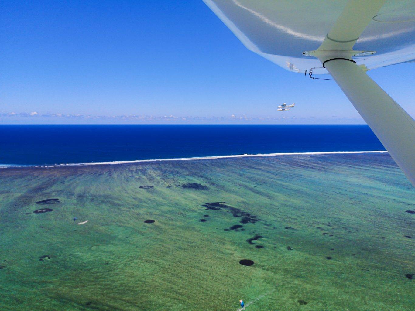 Mauritius Underwater Waterfall Flight Tour, Le Morne - Connecting the Dots